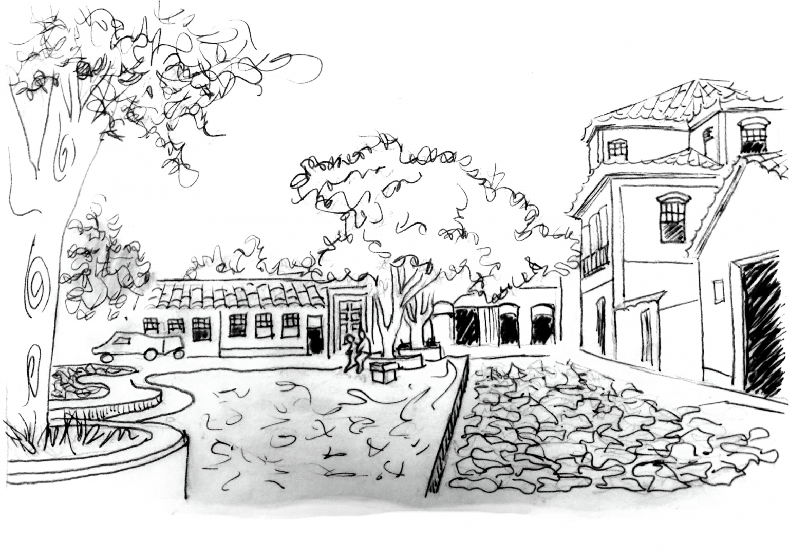 A paisagem urbana e a sua tradução por meio dos croquis – Blog – Univiçosa